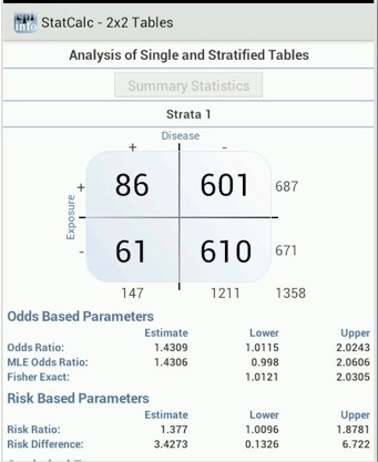 Epi Info 7 et le système Android